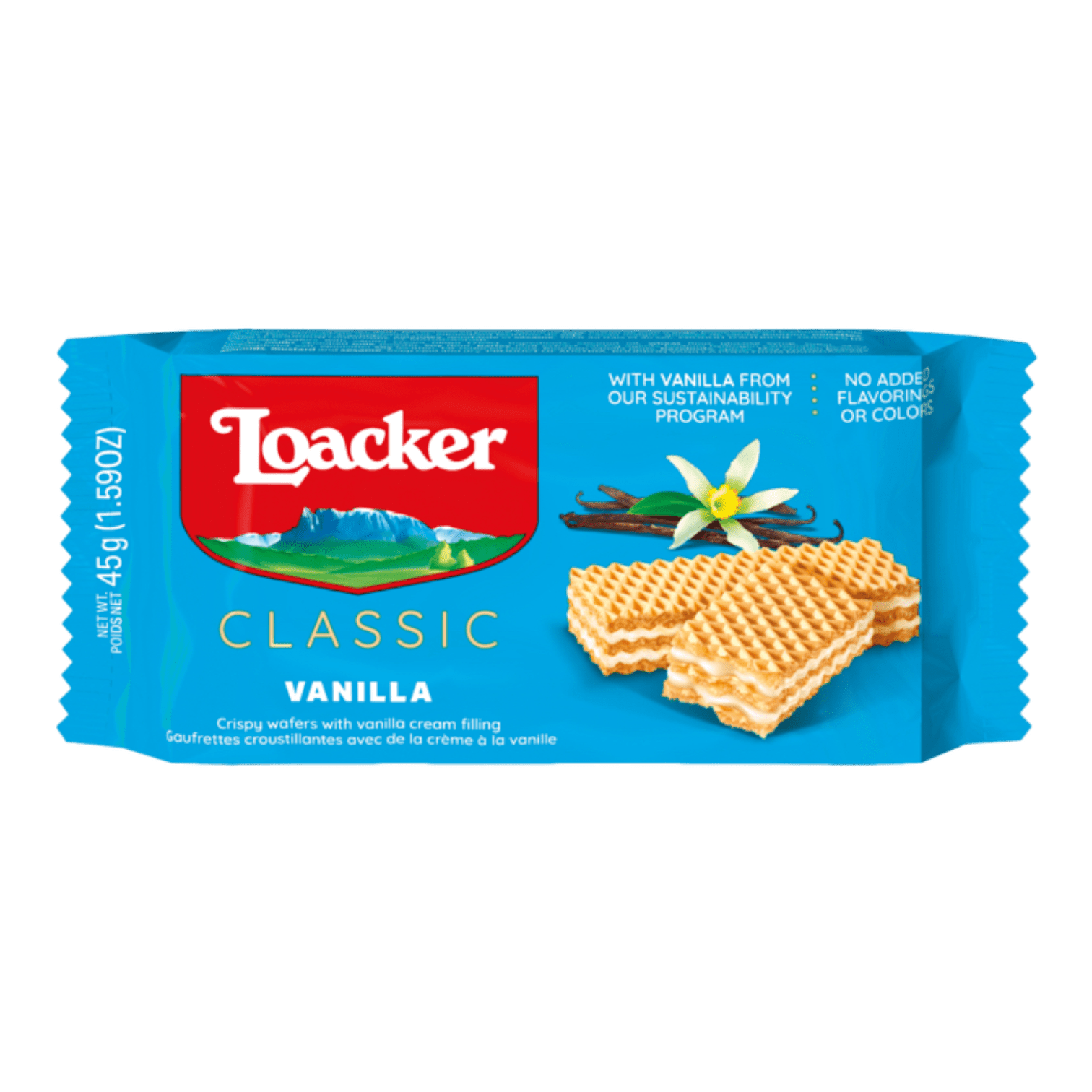 LOACKER Classic Vanilla Wafers – CrescentMarket